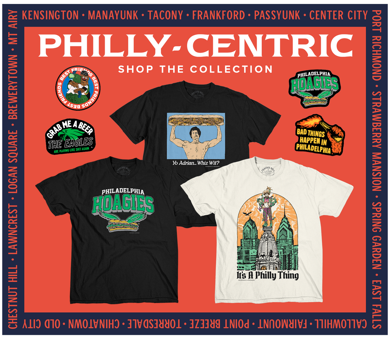 Cracked Bell – Iconic Philly & Sports Inspired Apparel