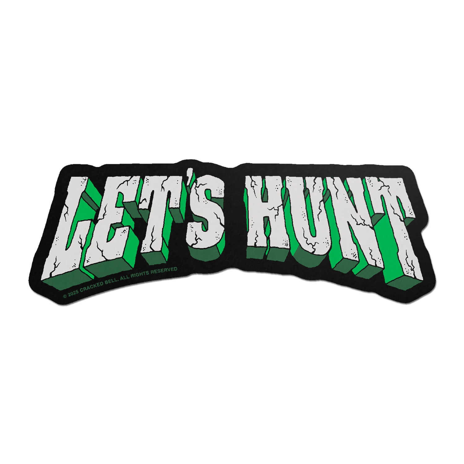 "Let's Hunt" Sticker