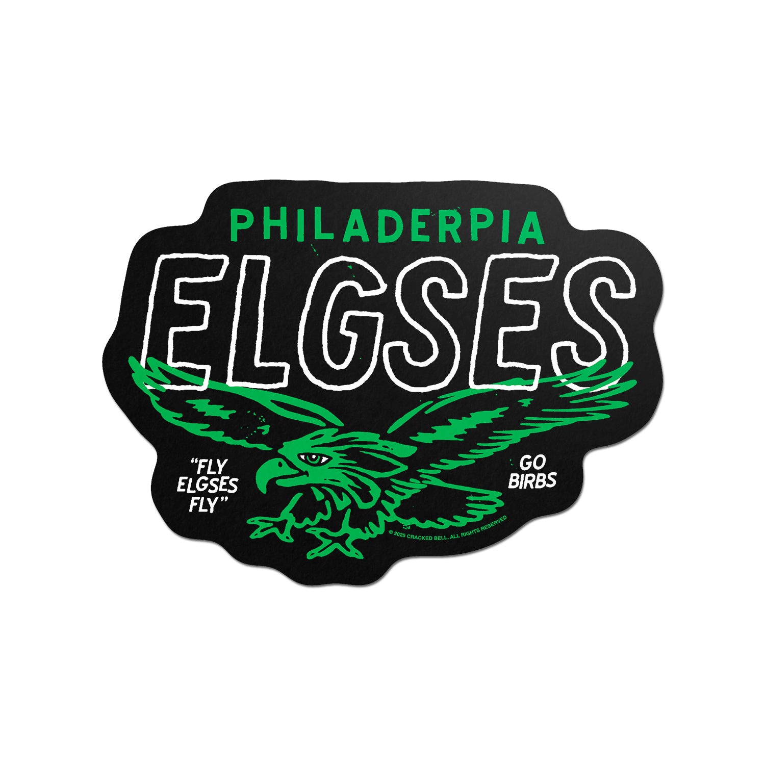 "ELGSES" Sticker